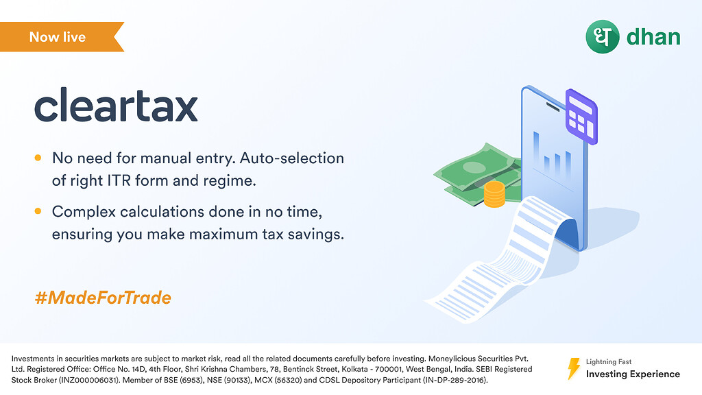 Take Taxes off your mind. File your ITR with Cleartax! - Product ...