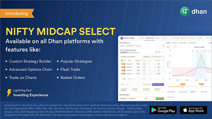 Update: Introducing ‘NIFTY MIDCAP SELECT’ on all Dhan platforms for ...