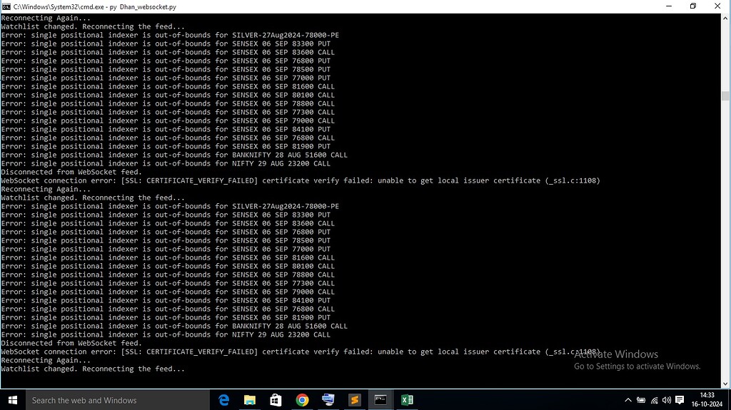 Getting this error kindly help - APIs, Automation, Algos & Code ...