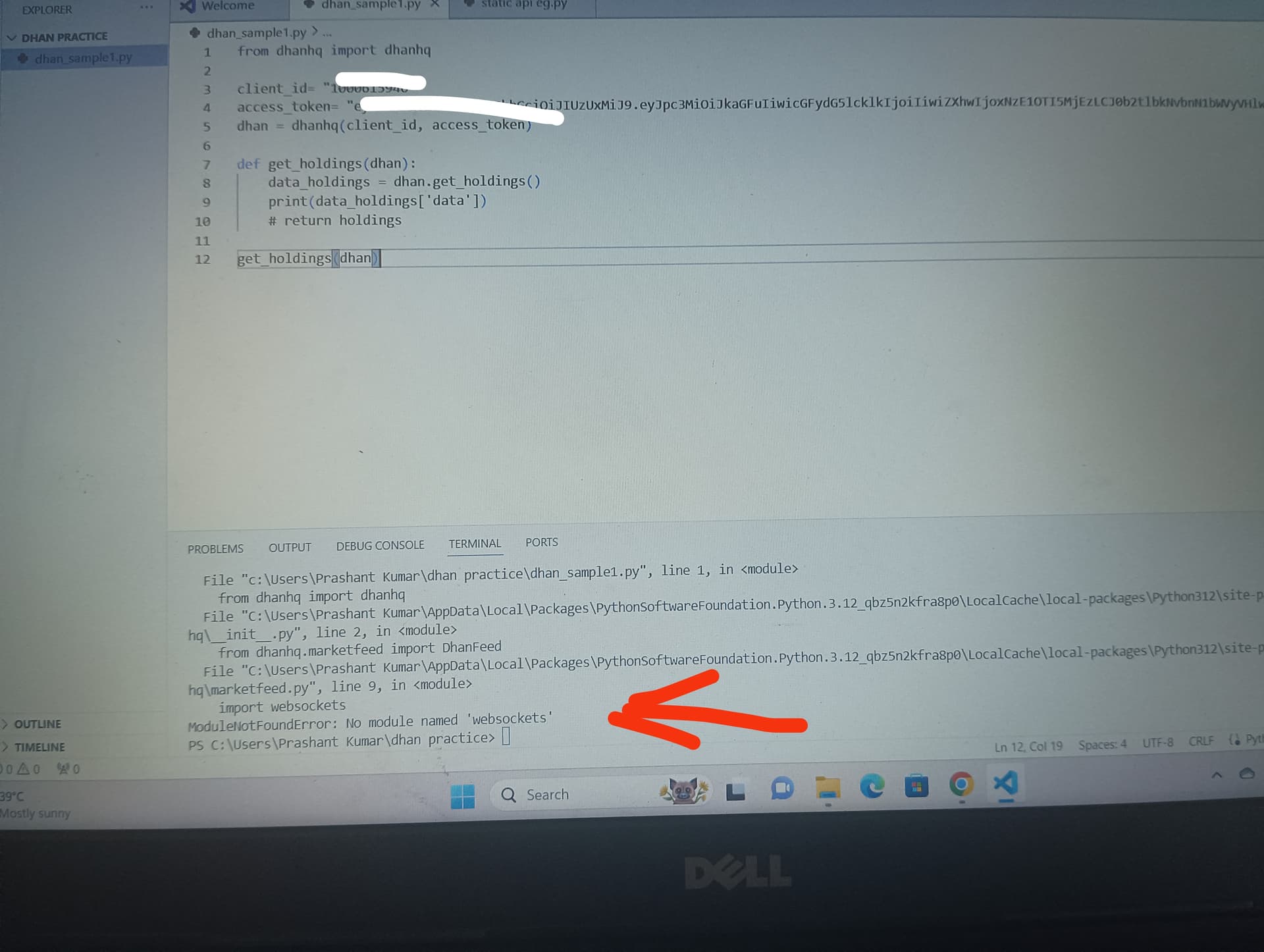 Python Query On Trading Apis Apis Automation Algos And Code Madefortrade