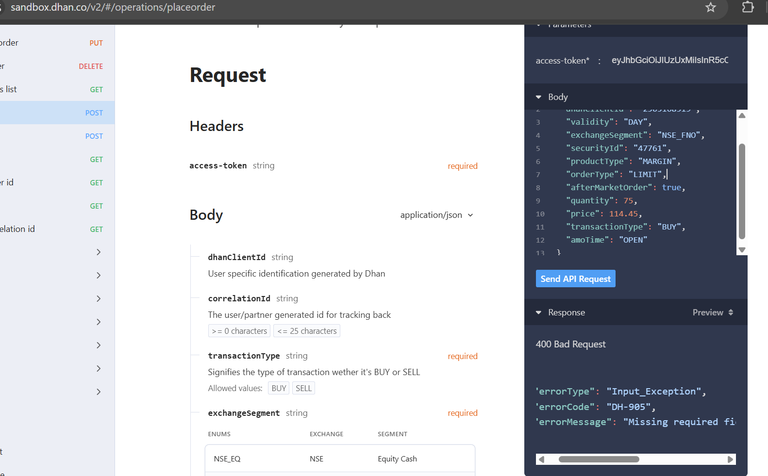 Order Placement API (v2.0) + Suggestions for Improvements - APIs, Automation, Algos & Code ...