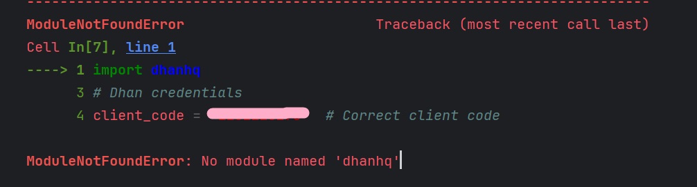Getting this error while running the python code in pycharm - APIs ...